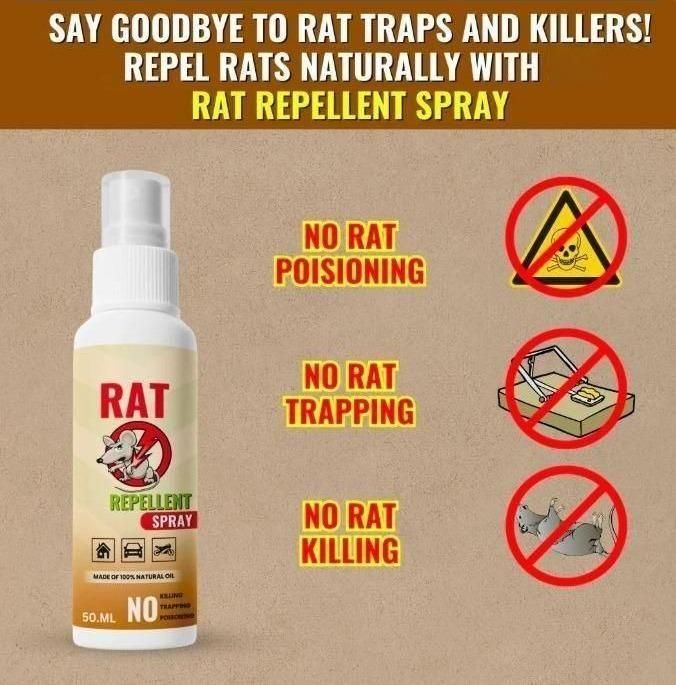 Rat Repellent Spray 50ml (Pack of 3) – Easy Corner Shop